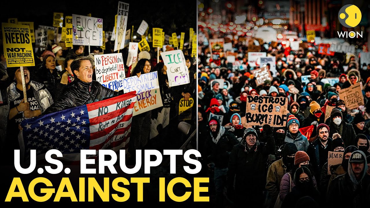Anti-Ice Protests: Protests Erupt Across US Against ICE After Fatal ...