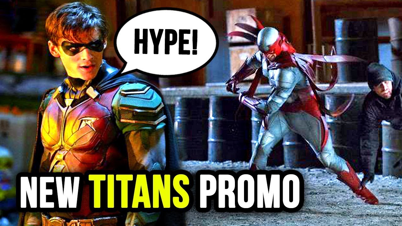 Robin, Hawk and Dove TEAM UP in NEW PROMO for Titans Episode 1 & 2 and ...