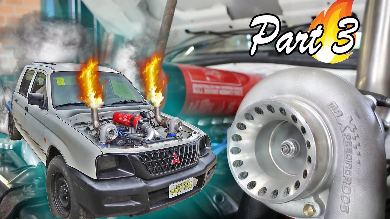 DIY Twin Turbo Burnout Build PT3 | Rhys's Revenge | Lowering, Shorting ...