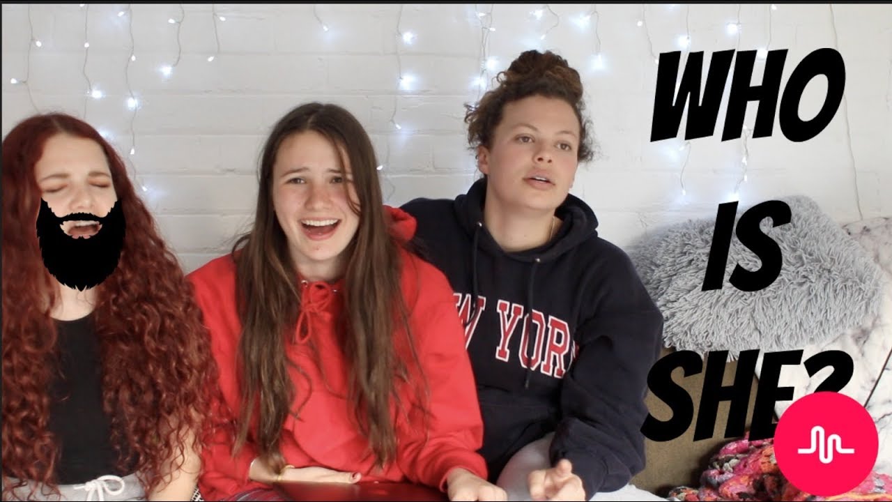 3 GIRLS REACTING TO F**KGIRLS ON MUSICAL.LY - YouTube