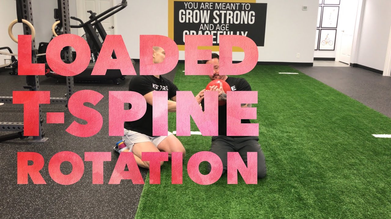 Loaded T-Spine Opener - YouTube