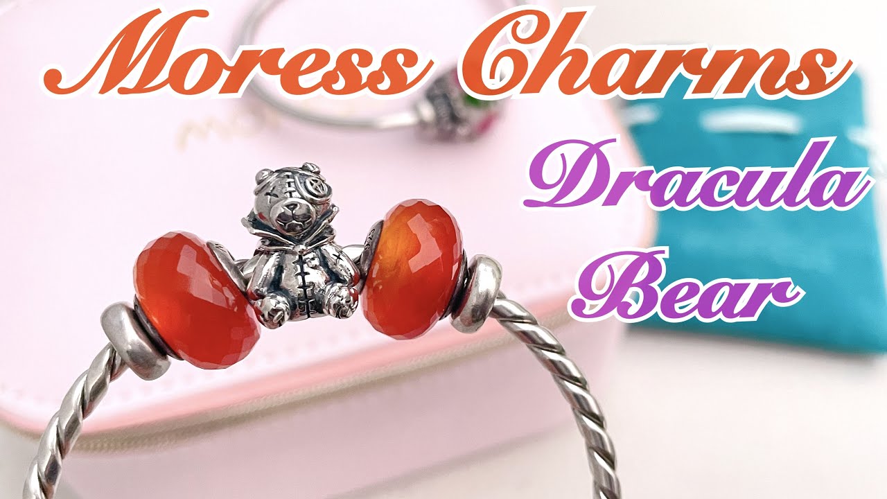 MORESS CHARMS Dracula Bear & Secret Garden Charms - YouTube