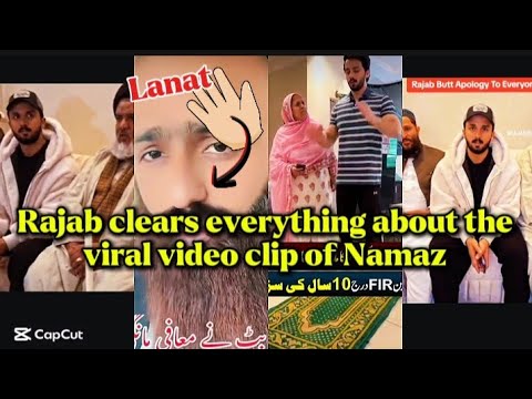 Rajab Ali apologize to everyone about his viral namaz clip Rajab Ali ...