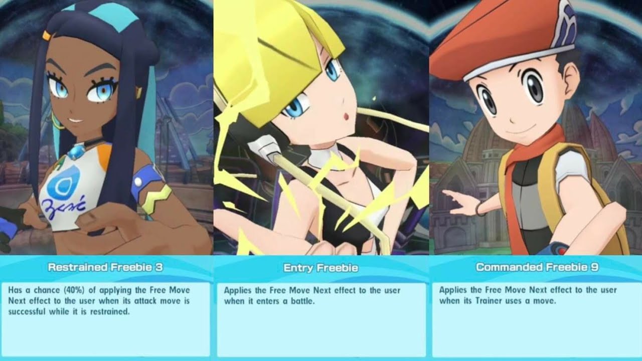 15 units with Free Move Next take on the Unova Champion Stadium (Week ...