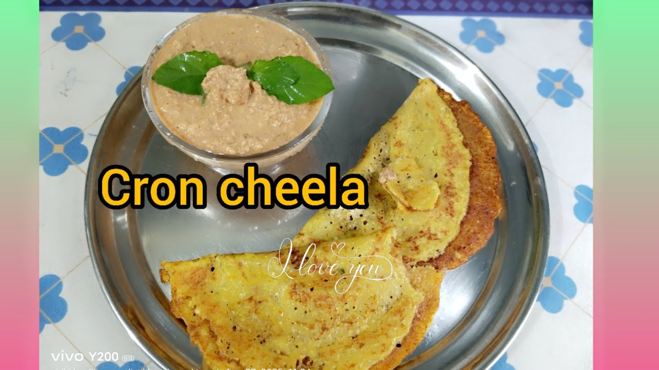 Cron cheela | healthy breakfast | Weight loss recipe| nidhi health yoga ...