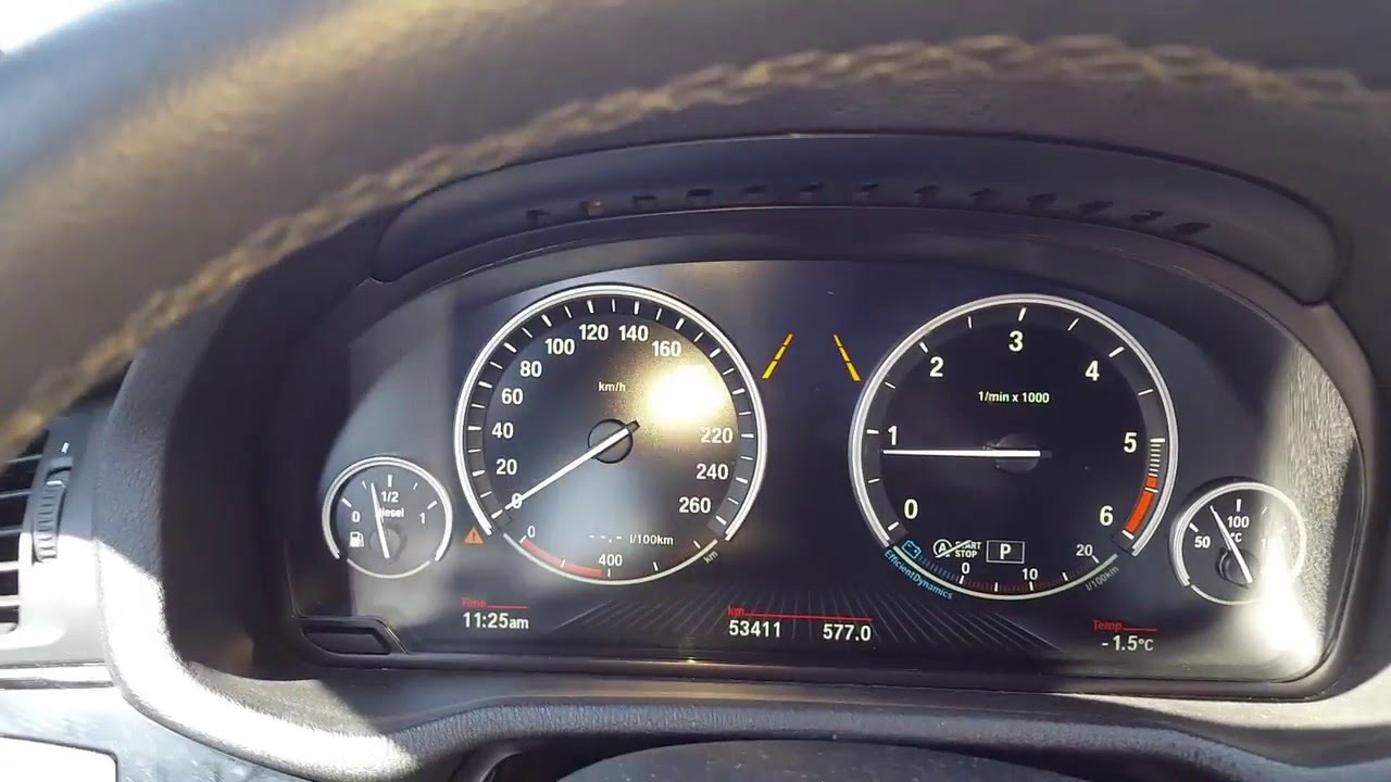 BMW X-3 2015 Collision Warning System Sensor Deactivated - YouTube
