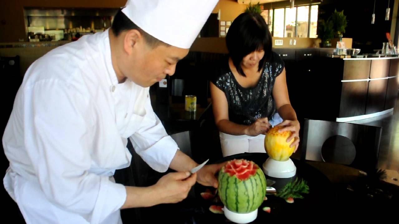 Celebrity Chef Tony Wu and owner of Harvest Moon Wanda Zhang - YouTube