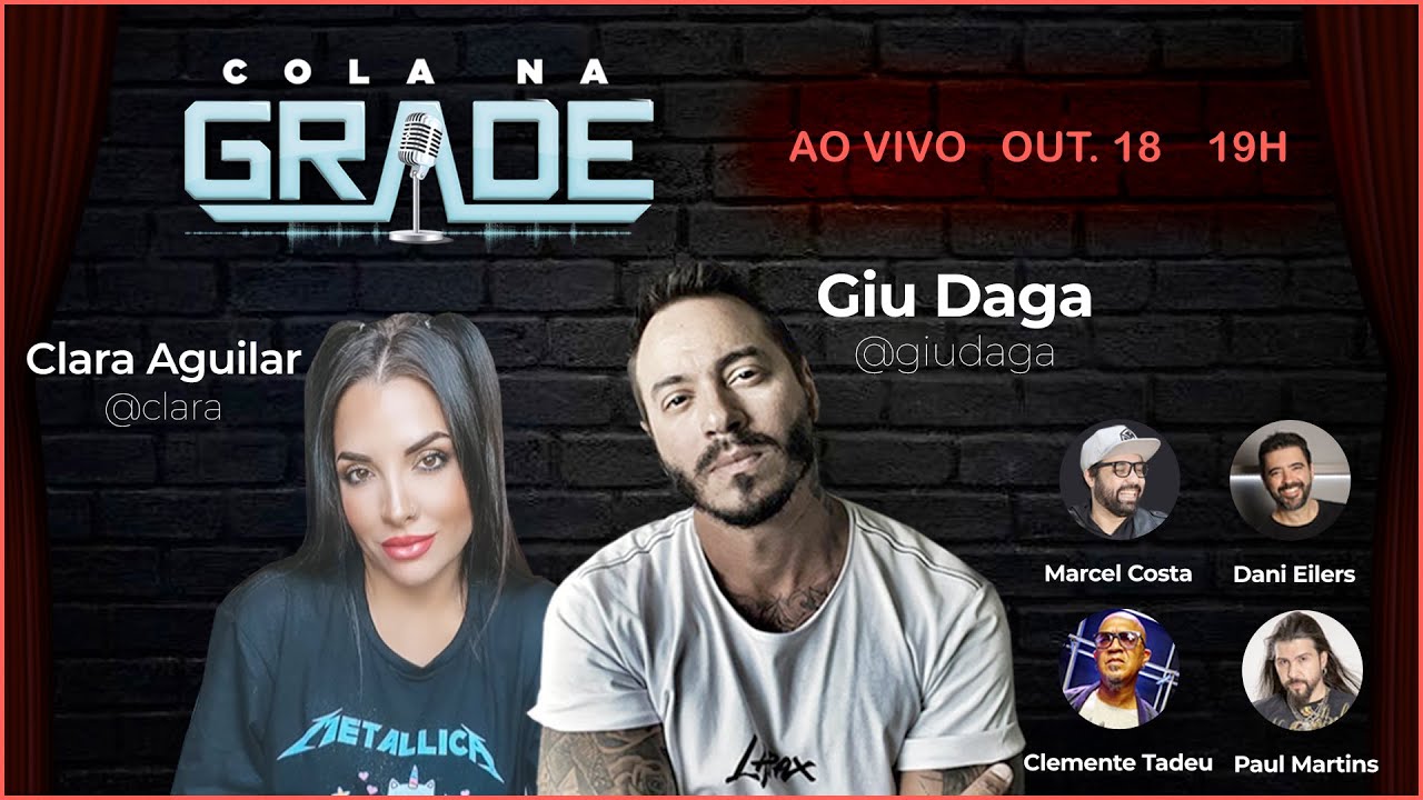 COLA NA GRADE #1 - GIU DAGA E CLARA AGUILAR - YouTube