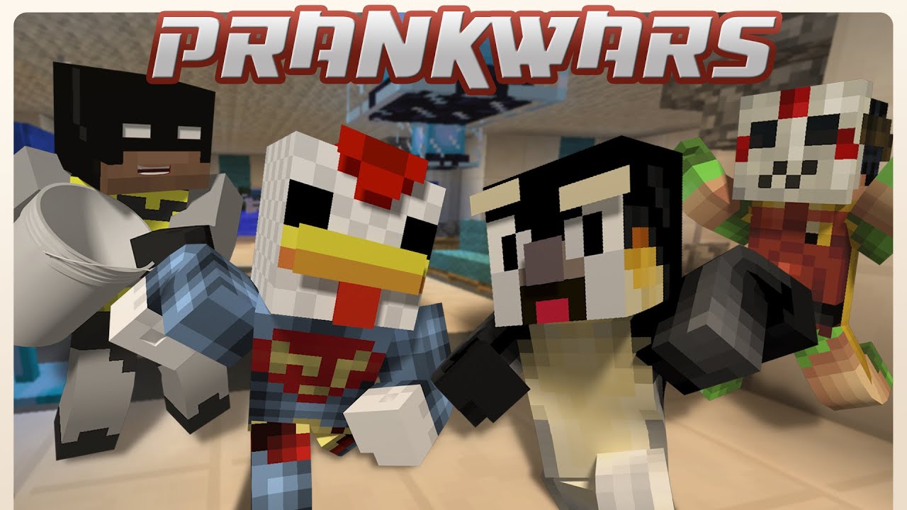 Minecraft Pranks: Batman and Robin Prank AtlanticCraft! (Minecraft ...