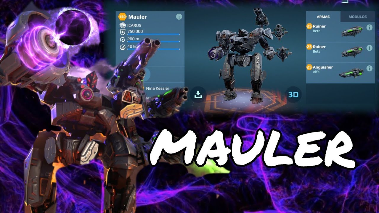 PROBAMOS AL TITAN MAULER | DESTRUYE TITANES CON UN DISPARO - War Robots ...