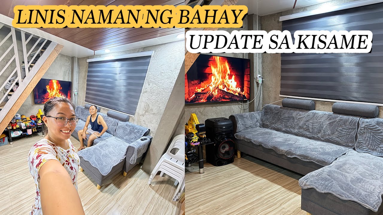 LINIS MUNA NG BAHAY | UPDATE SA KISAME @SimplyAmory - YouTube