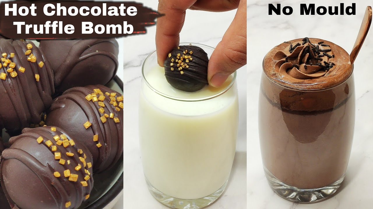 Chocolate Truffle Bomb Cake Recipe