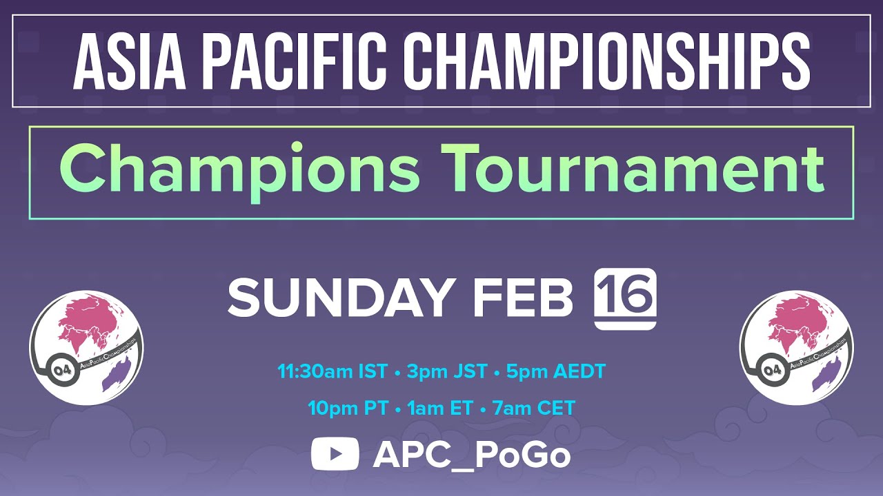 APC Champions Tournament (Season 4) - YouTube