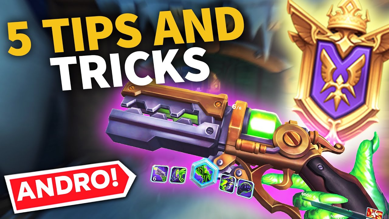 5 TIPS AND TRICKS FOR ANDROXUS in ranked | Paladins Guide Androxus ...