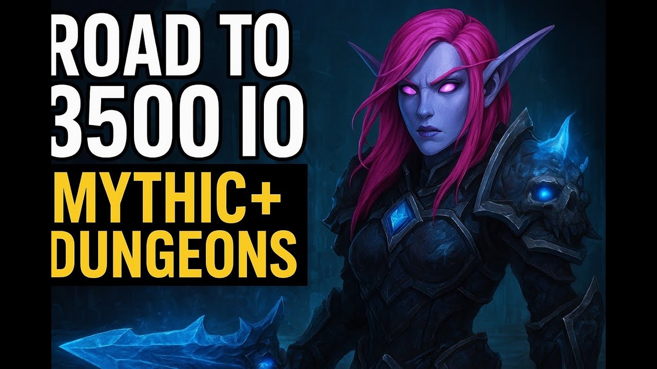 Pushing 3500 Mythic+ Rating Frost DK POV - YouTube