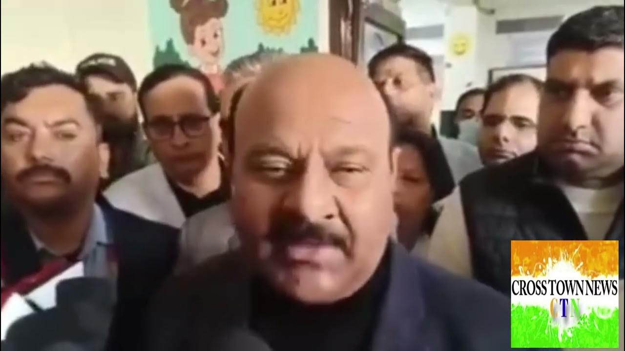 Rajouri Deaths : Dy CM J&K Surinder Choudhary visits SMGS Hospital - YouTube