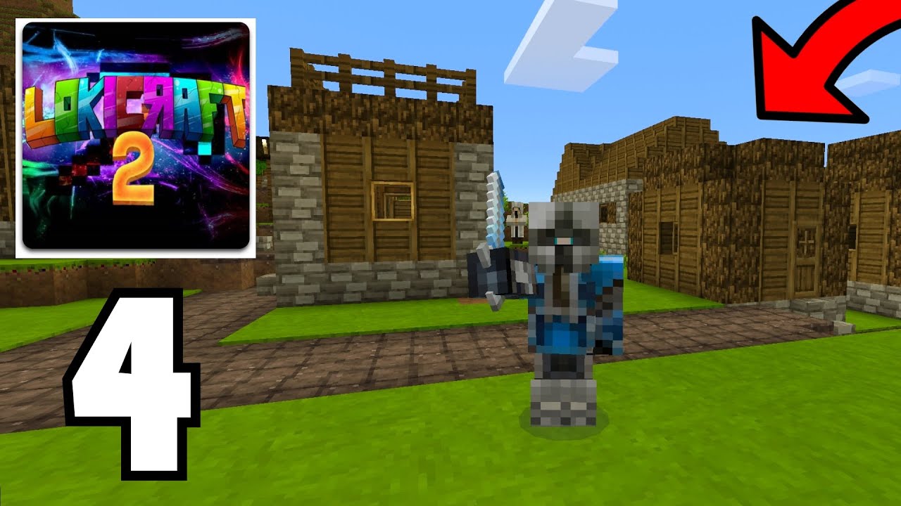 Lokicraft 2 - Survival Gameplay Part 4 (VILLAGE) - MOBILE GAMES - YouTube
