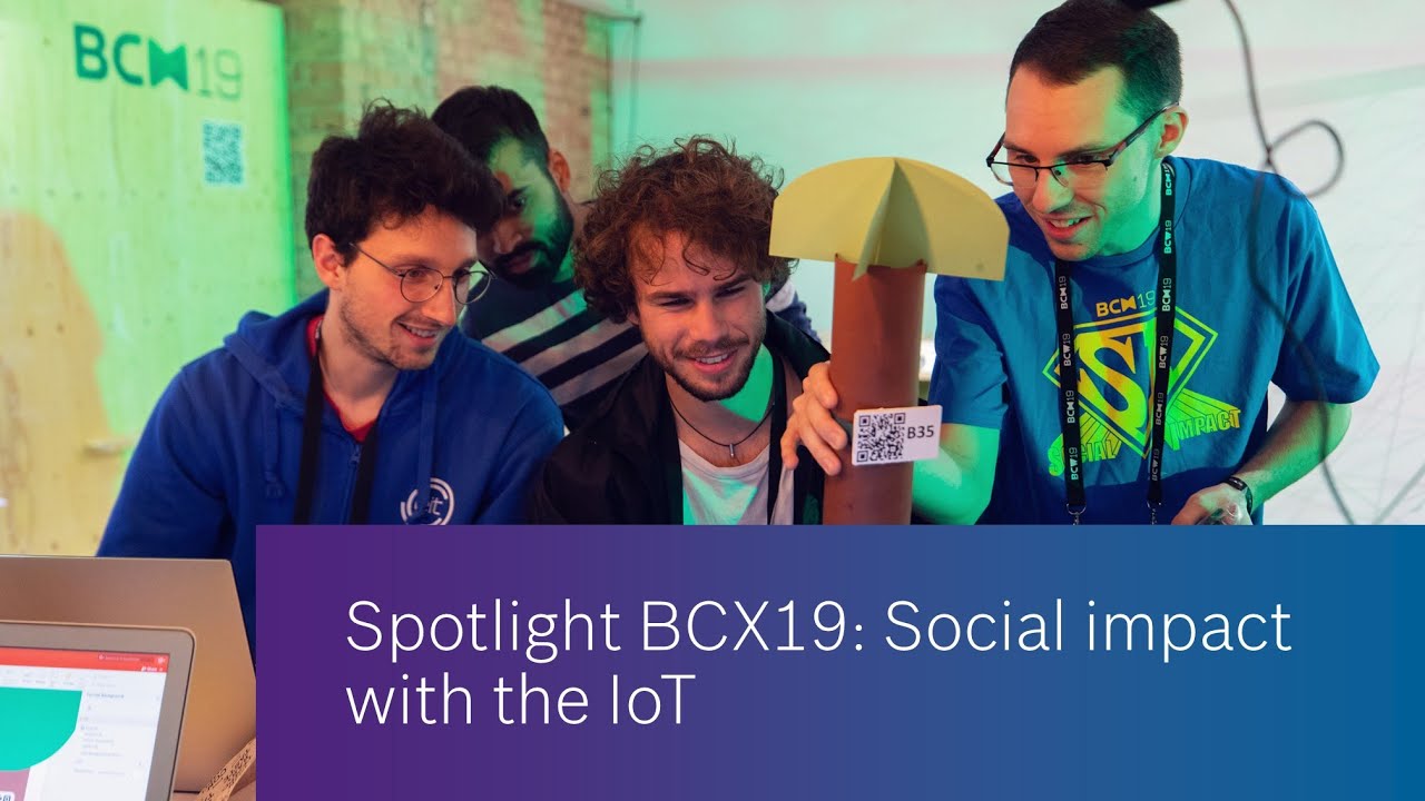 Social Impact Hackathon: Transforming the world with IoT - YouTube