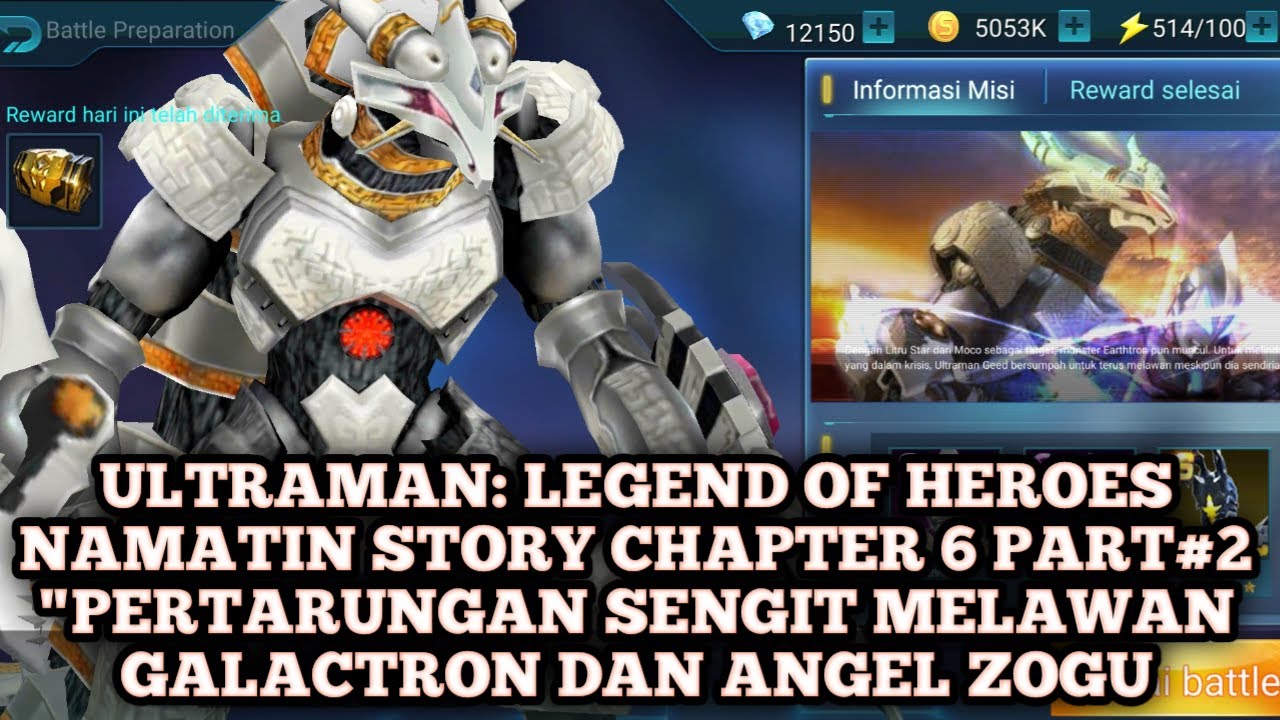 Ultraman Legend Of Heroes Namatin Chapter6 Part2 - Pertarungan Sengit ...