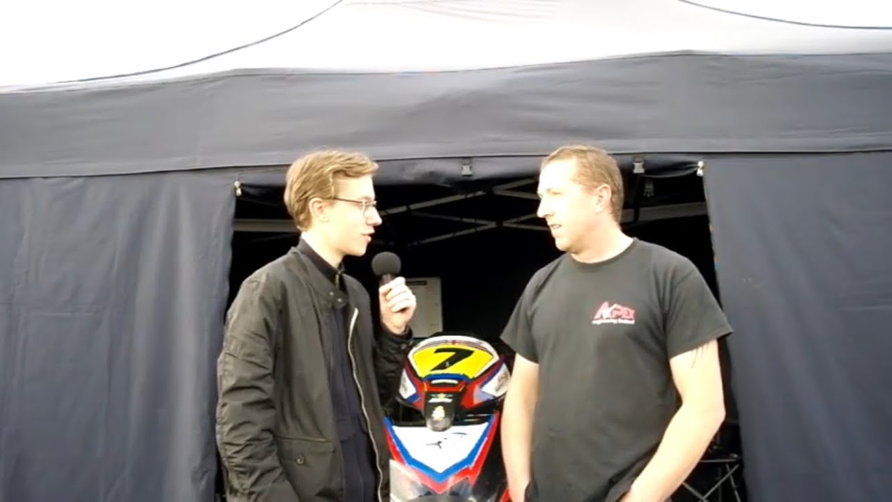 Andrew Gulliford talks after winning at Oulton Park! | Hedge Works ...
