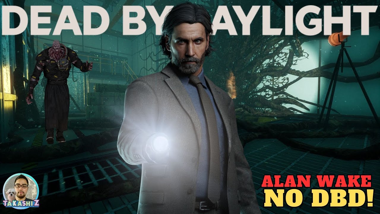 ALAN WAKE NO DBD! - DEAD BY DAYLIGHT - YouTube