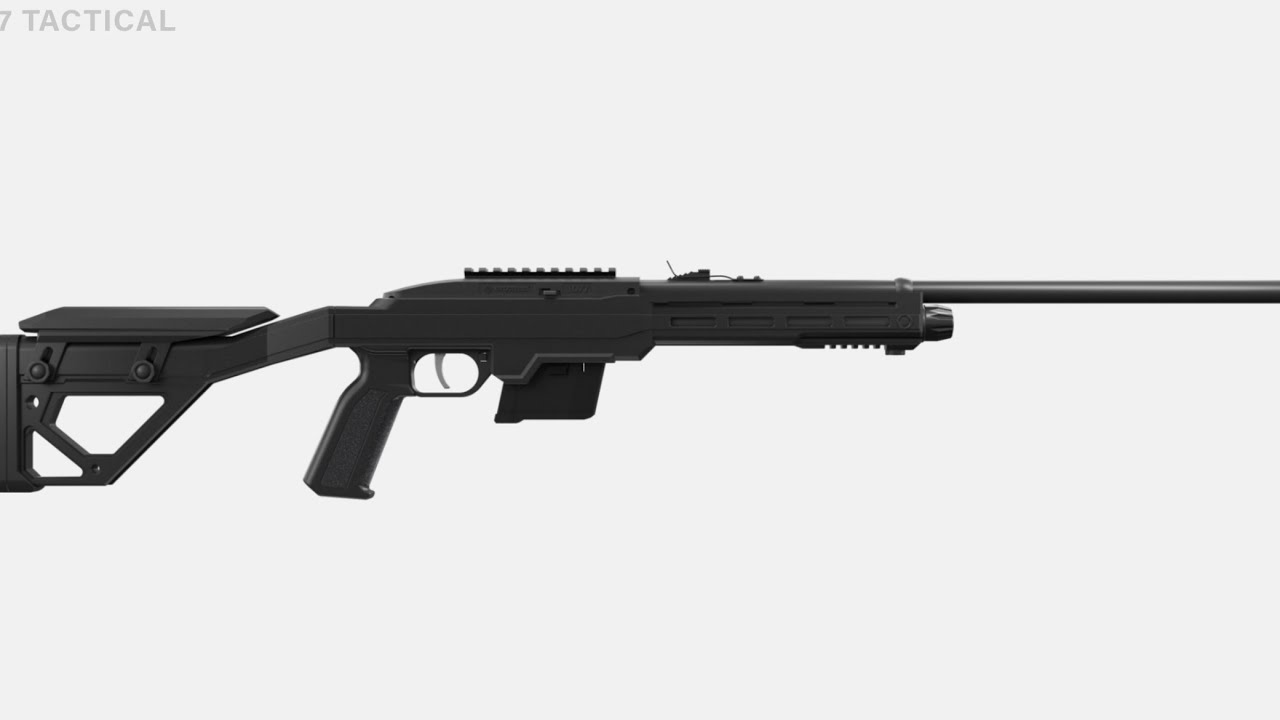 [ NEW ] CROSMAN 1077 TAC SEMI AUTO CO2 PELLET AIR RIFLE .177 CAL - YouTube