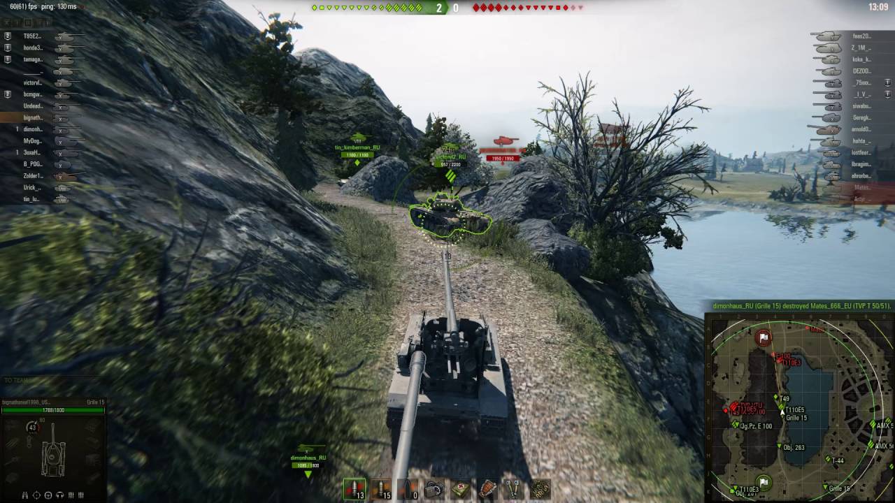 World of Tanks- max graphics - HD client - New laptop - YouTube