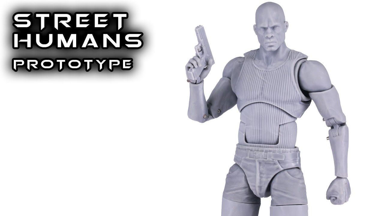 Shartimus Prime STREET HUMANS Prototype Action Figure Review - YouTube