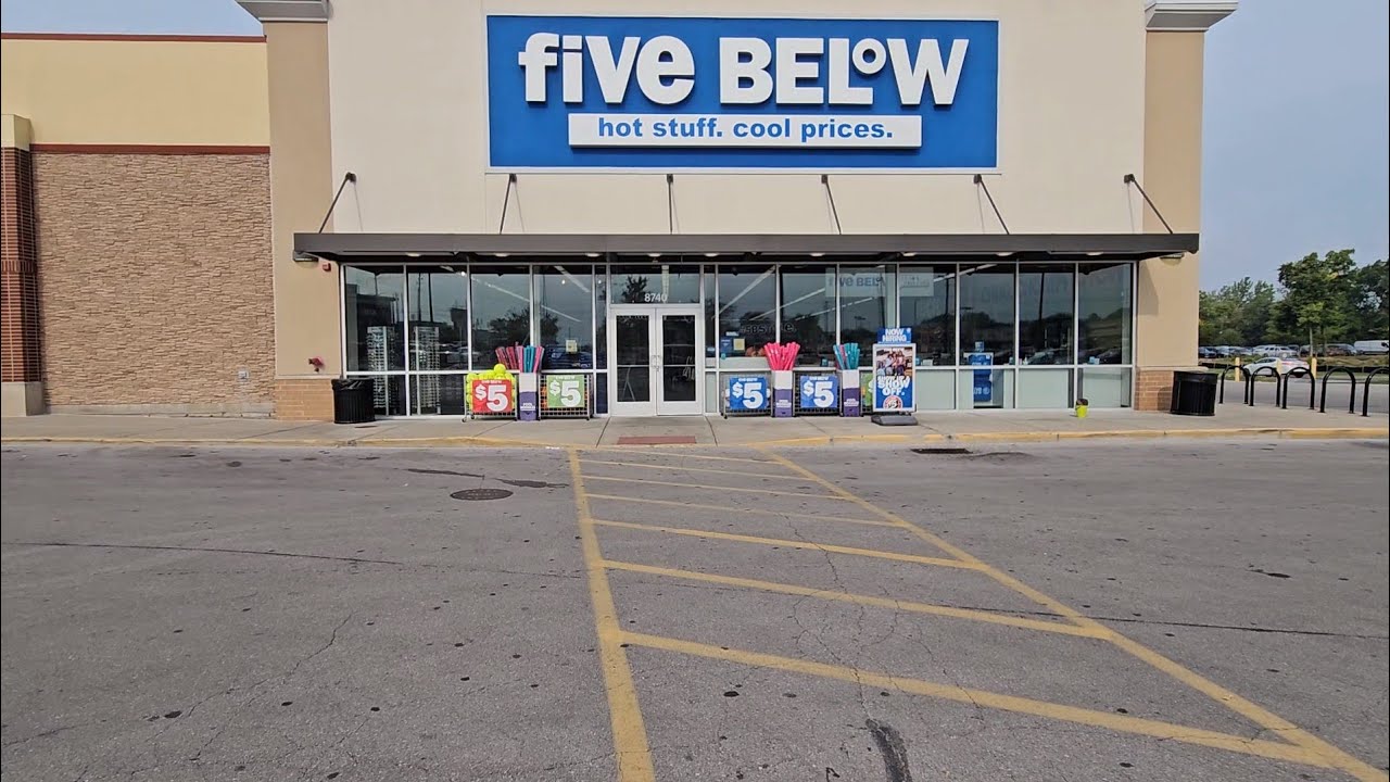 Five below magazinul cu produse la 5 dolari. - YouTube