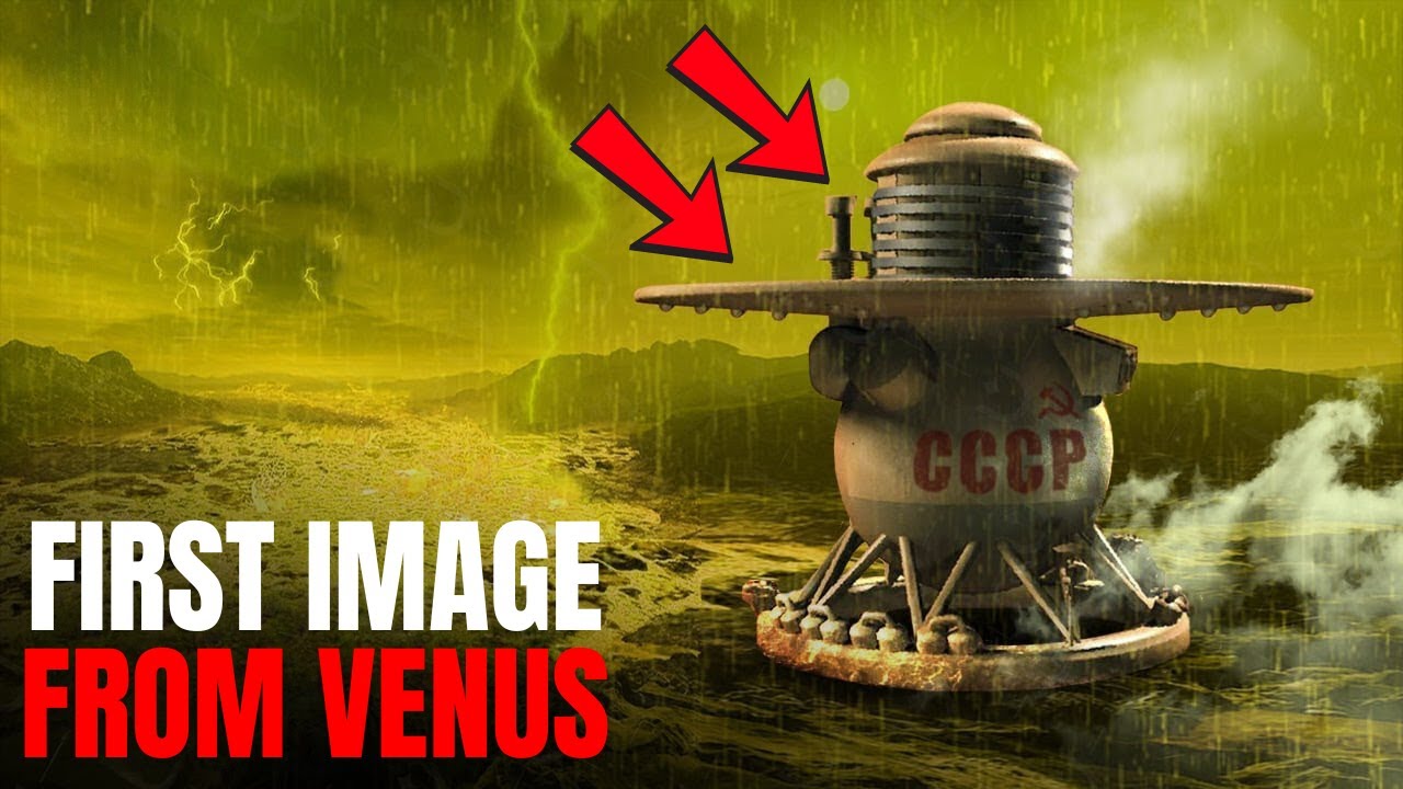 What Did A Soviet Probe Find On Venus? First Real Images Of Venus - YouTube