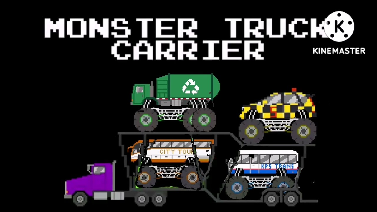 New Monster Truck Carrier - YouTube