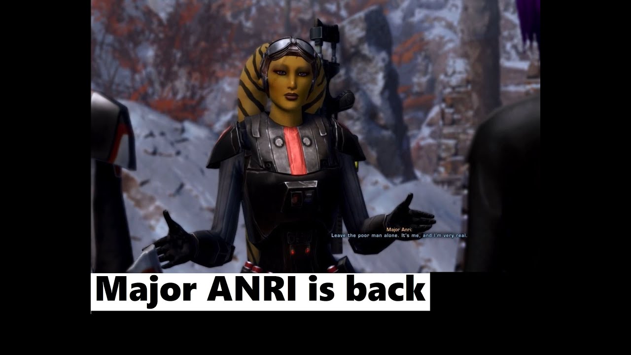 SWTOR ♥ Major Anri is back [flirt / romance dialogue] - YouTube