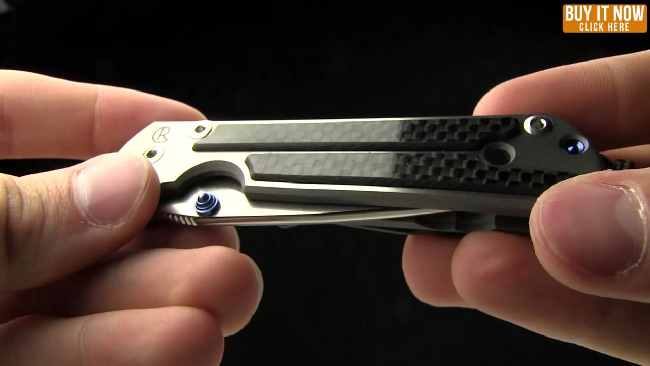 Chris Reeve Sebenza 21 Carbon Fiber Overview - YouTube