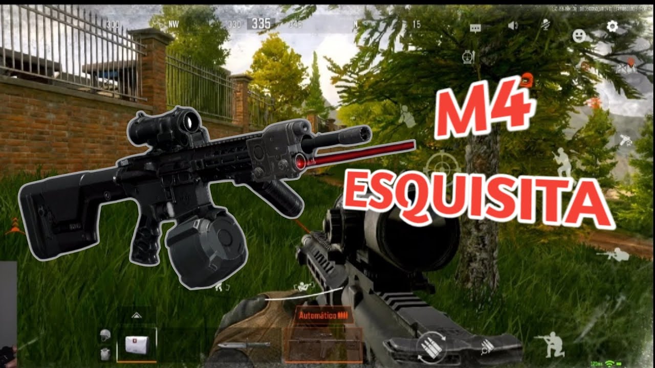 UMA BUILD DE M4 DIFERENTE PRA VARIAR | ARENA BREAKOUT - YouTube