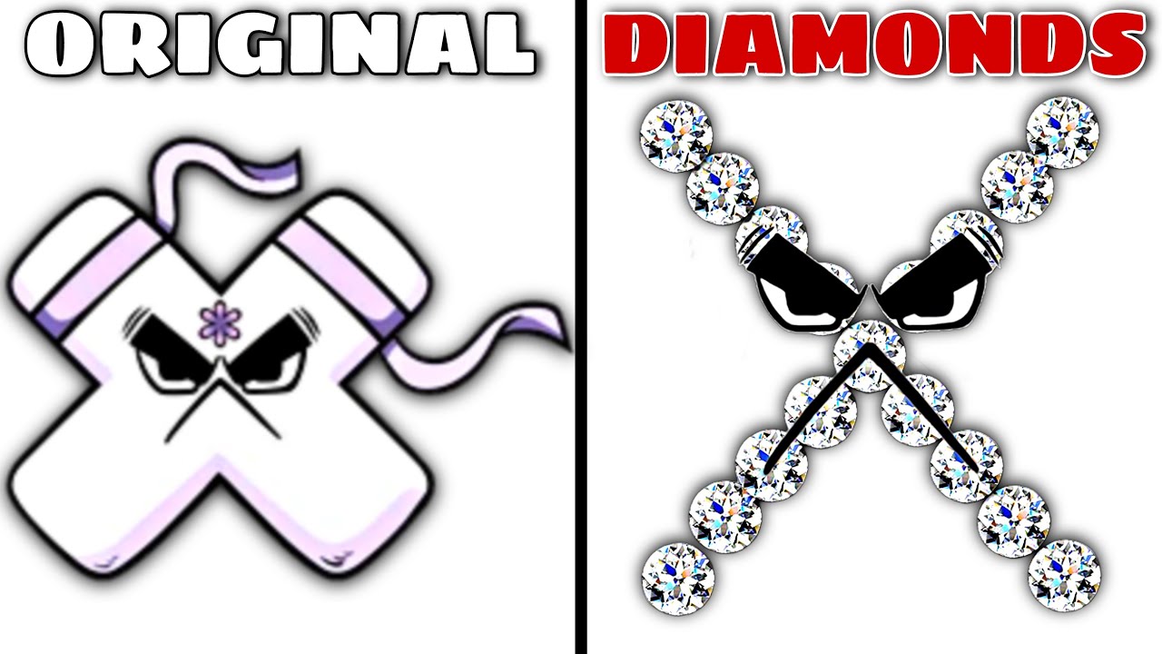 Original VS Diamonds | Alphabet Lore Diamonds | Alphabet Lore ...