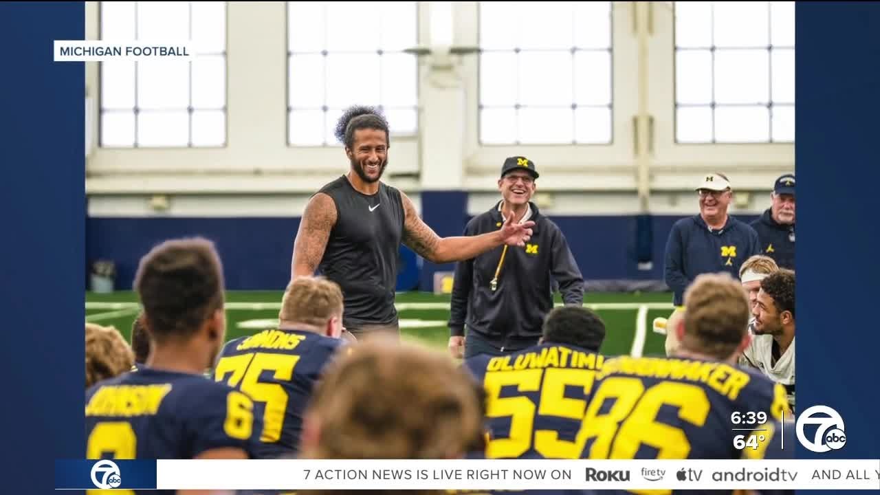 Colin Kaepernick to serve as honorary captain of Michigan Football ...