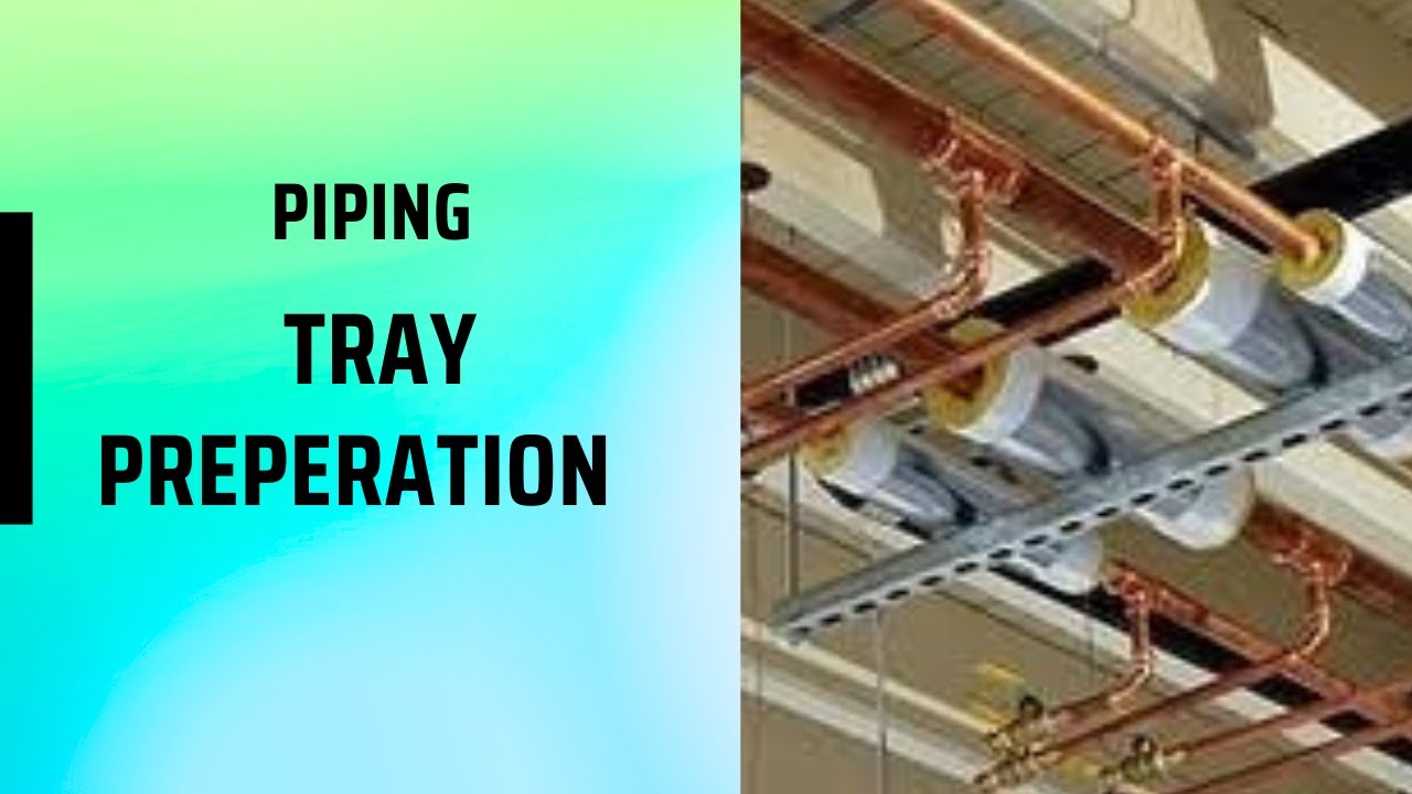 Outdoor piping tray preparation - YouTube