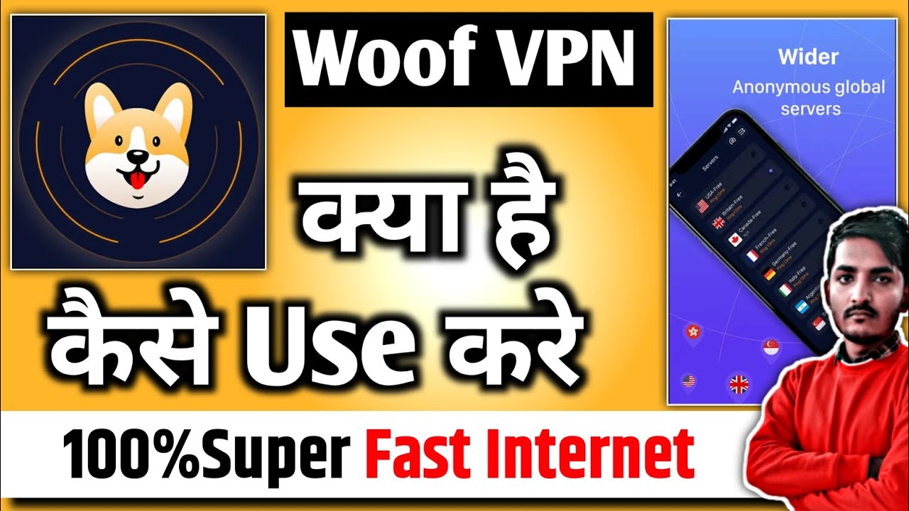 Woof Vpn || Woof Vpn App Kaise Use Kare || How To Use Woof Vpn App ...