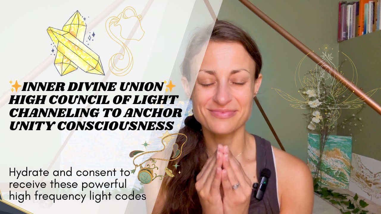 Inner Divine Union High Council of Light Transmission 🕊️ - YouTube