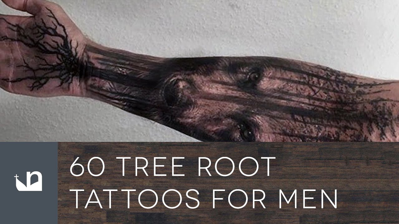 Tree With Roots Tattoo Sleeve