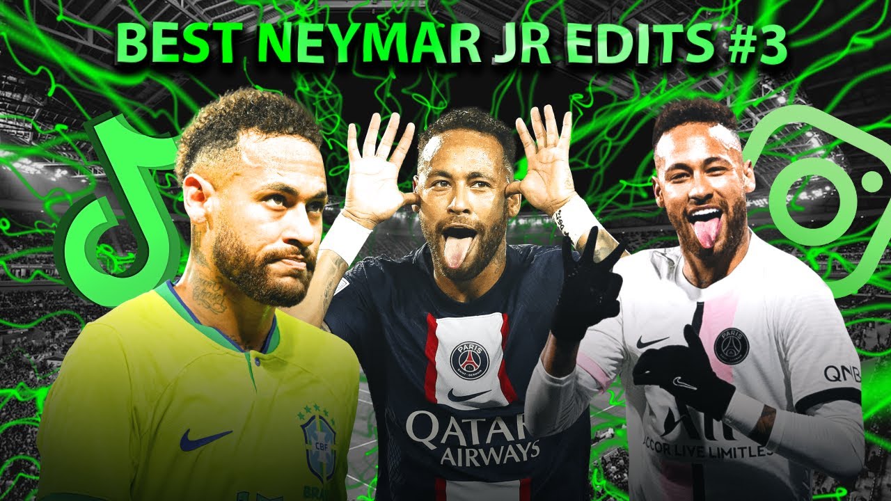 BEST Neymar Jr Edit Compilation | TikTok Football Reels | BEST SKILLS ...