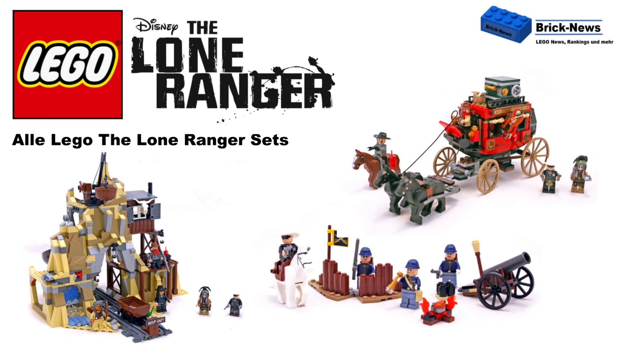 Alle Lego The Lone Ranger Sets | Brick-News - YouTube