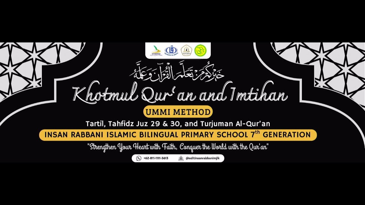 LIVE INSAN RABBANI ISLAMIC BILINGUAL PRIMARY SCHOOL 7th GENERATION ...