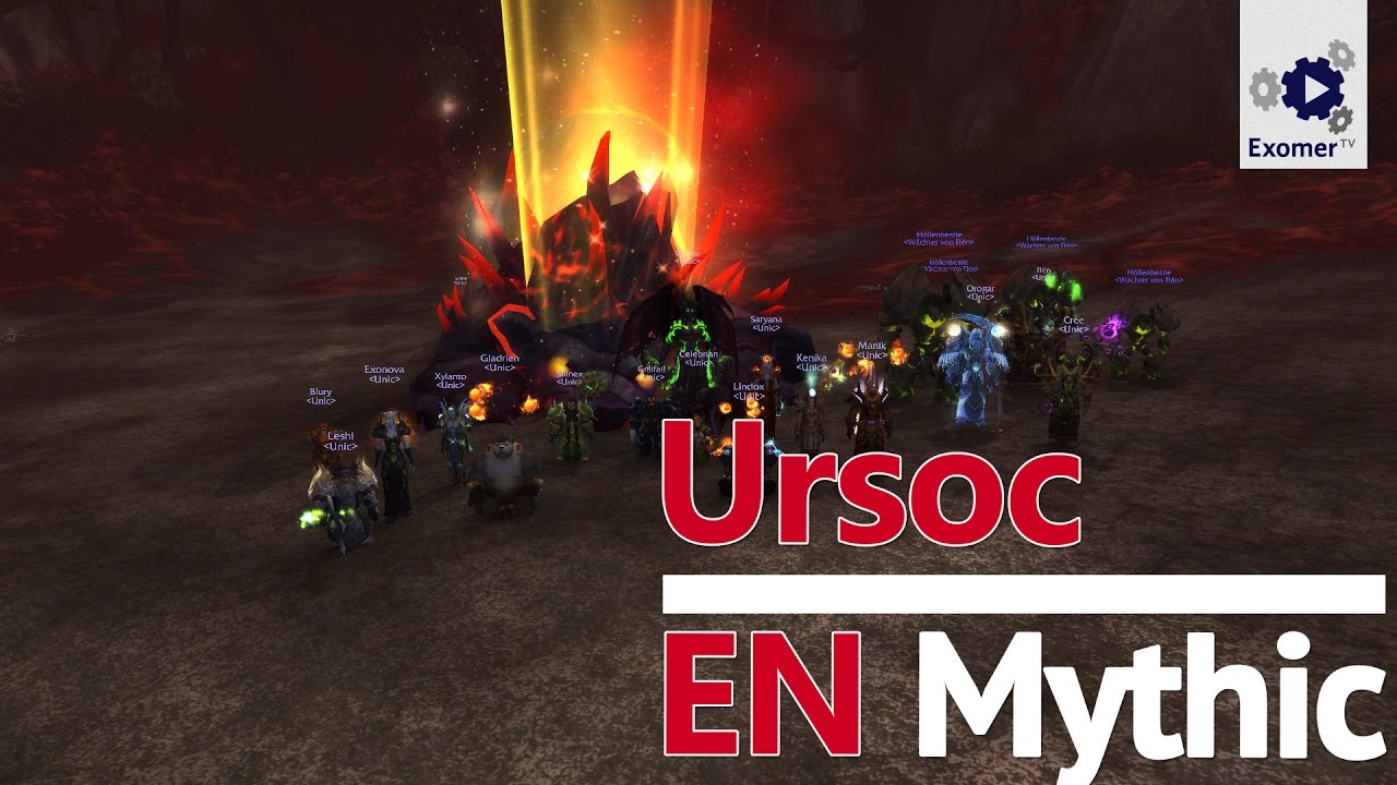 Ursoc Mythic Emerald Nightmare - Unic (Gorgonnash) [Ele PoV] - YouTube