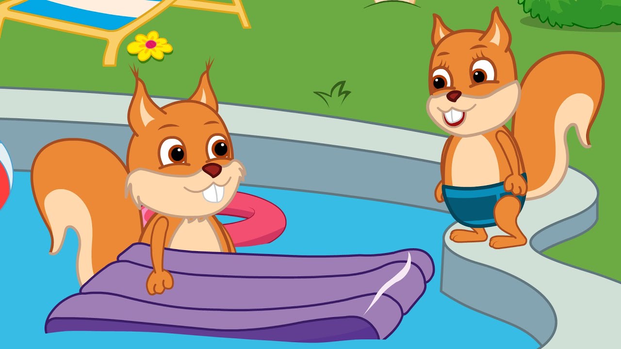 Bridie Squirrel in English - Conquering the Waves: Swim with Confidence ...