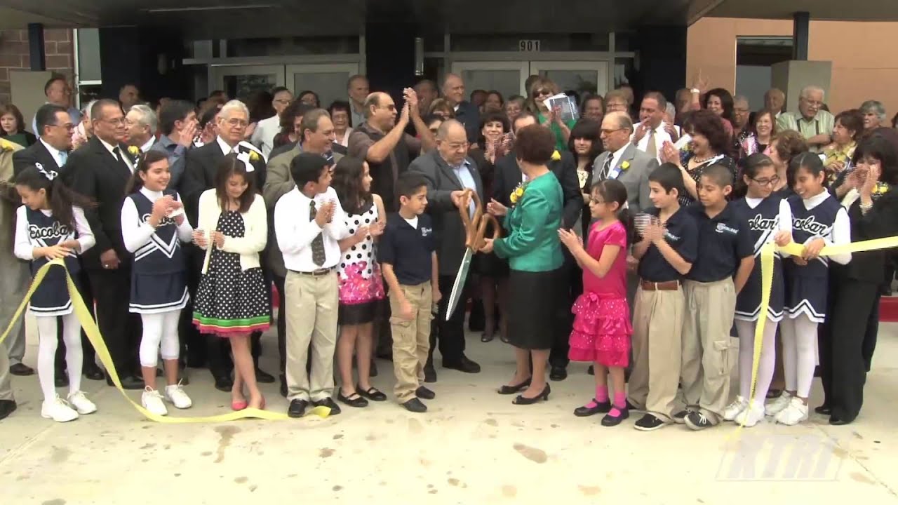 Aida C. Escobar Elementary School Dedication Update - YouTube