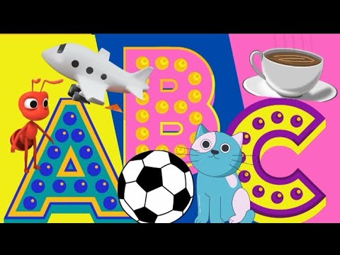 Learn ABC /Informative video with animated video clips/alphabet abc ...