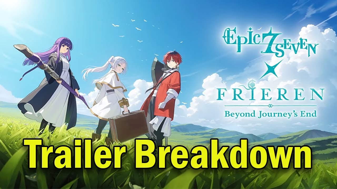 FRIEREN COLLAB TRAILER ANALYSIS - EPIC SEVEN X FRIEREN FRIEREN FRIEREN ...