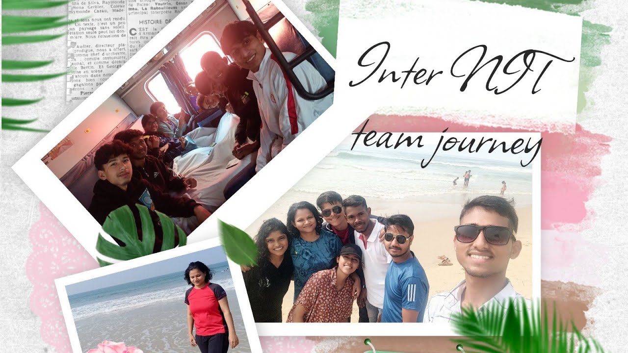 All India Inter NIT Team journey with my students as A Manager || NIT ...