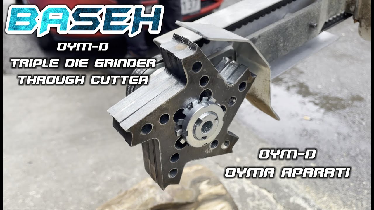 BASEH OYM-D TROUGH CUTTER DIE GRINDER - OYMA APARATI - YouTube